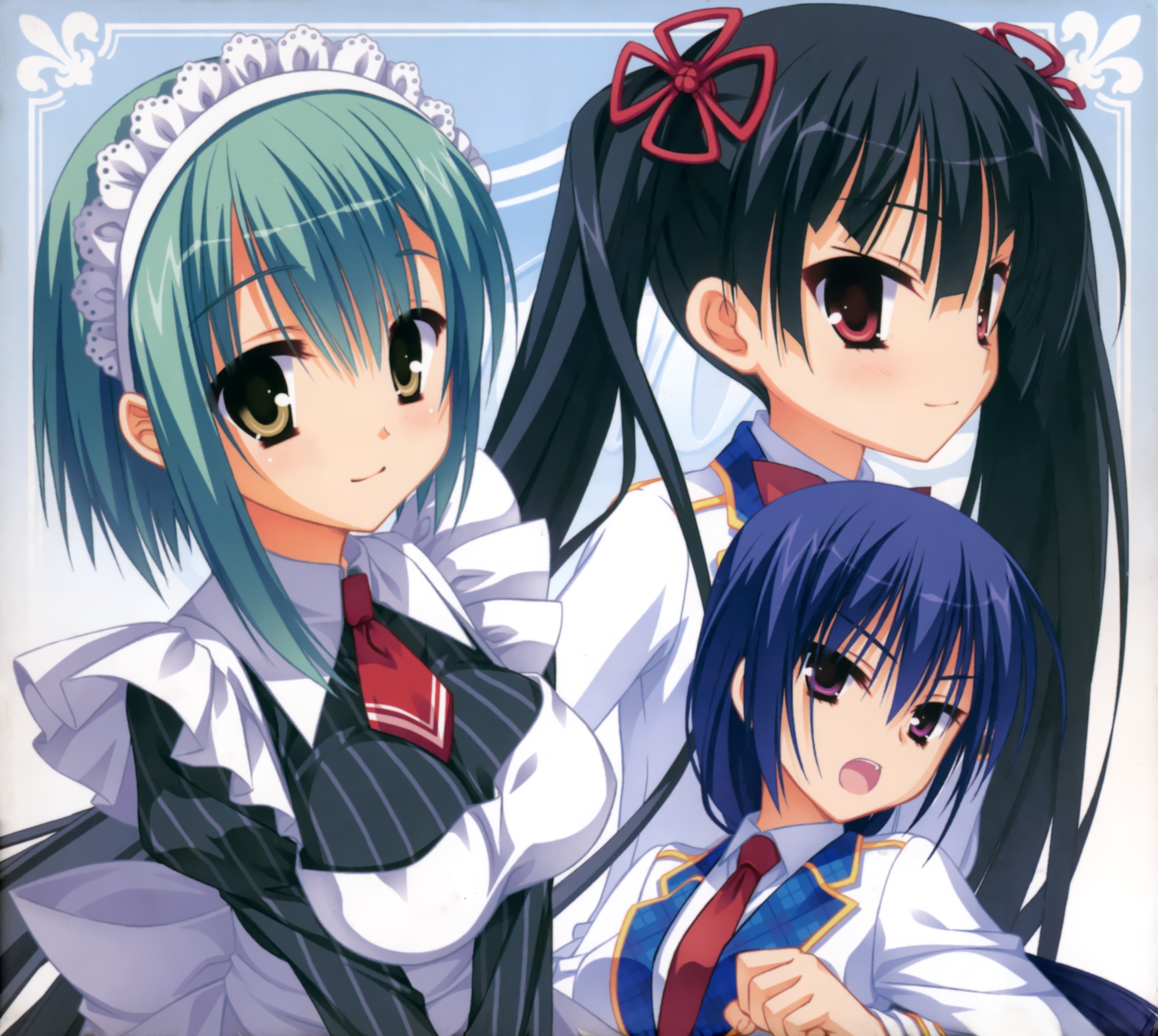 yuzu-soft kobuichi muririn noble works masamune shizuru nagamitsu maya tsukiyama sena maid ...